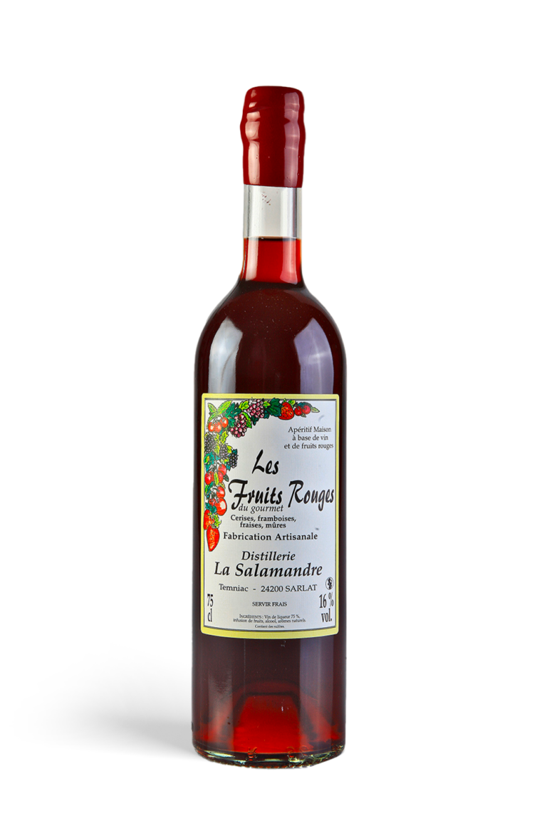 Apéritif Les Fruits Rouges - Distillerie la Salamandre