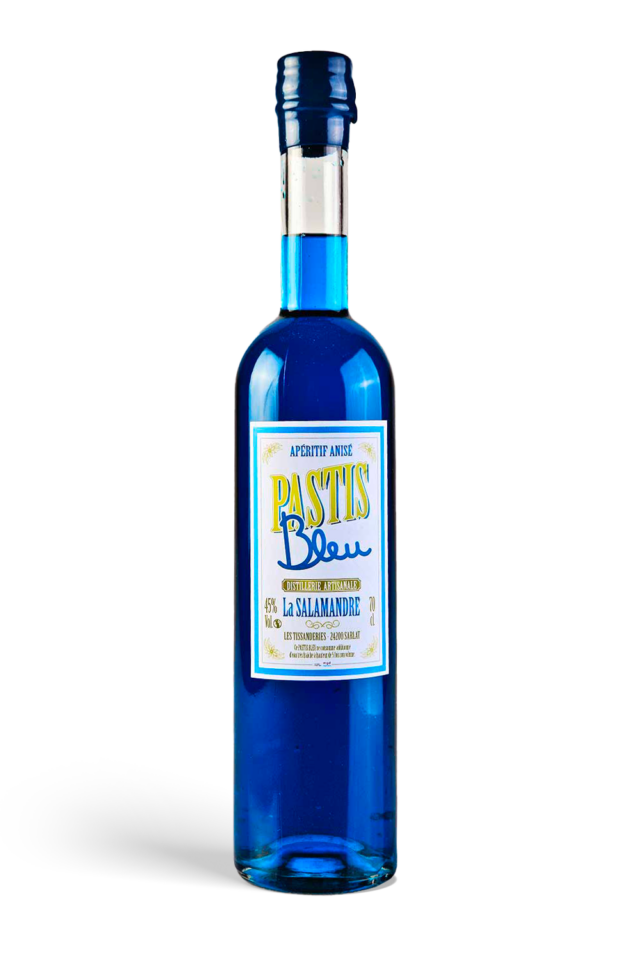 Pastis Bleu Artisanal - Distillerie la Salamandre